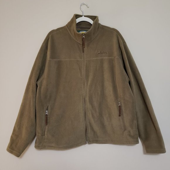 Cabela's | Sweaters | Cabelas Men Full Zip Fleece Olive Green Xl Jacket Sweatshirt Outdoor ...